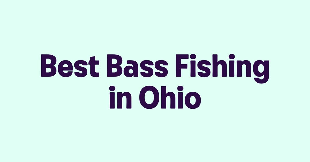 Best Bass Fishing in Ohio