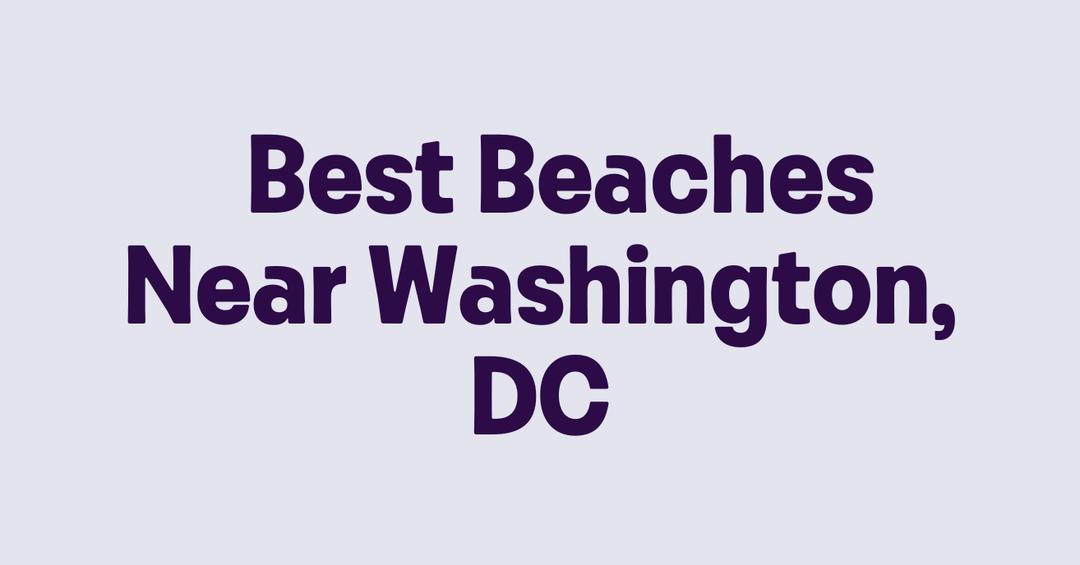 Best Beaches Near Washington, DC
