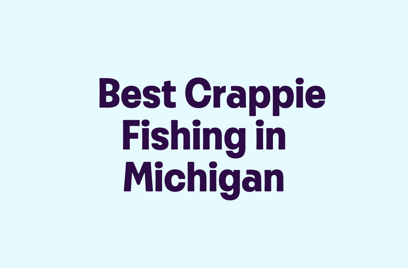 Best Crappie Fishing in Michigan