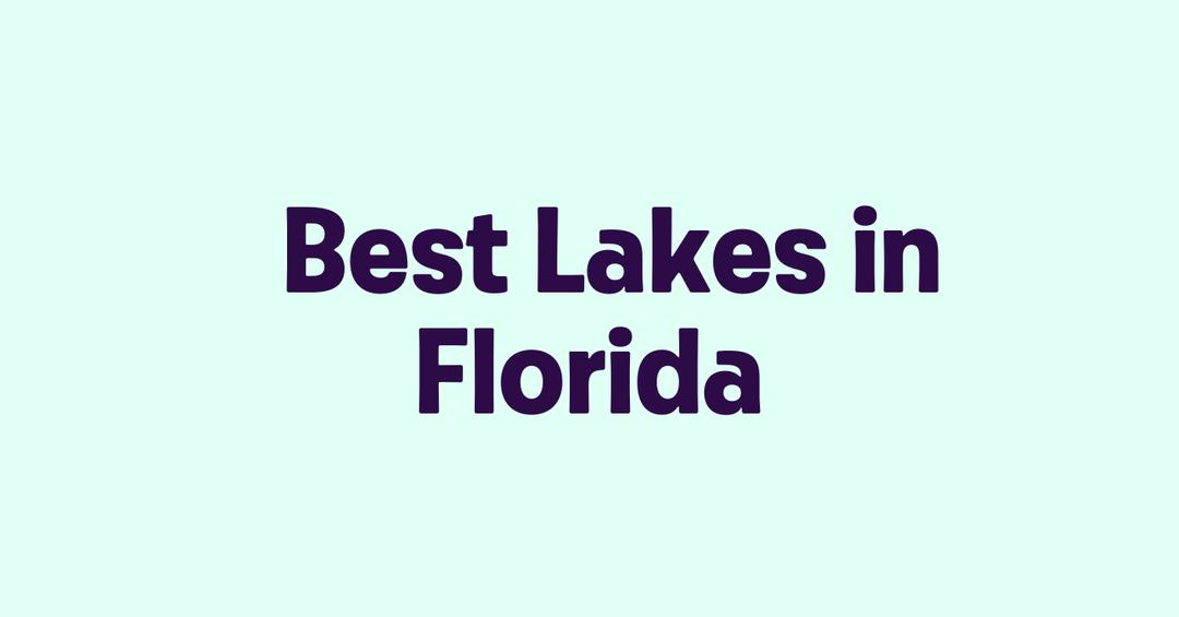 16 Best Lakes In Florida For A Sunny Escape – BLGQMG