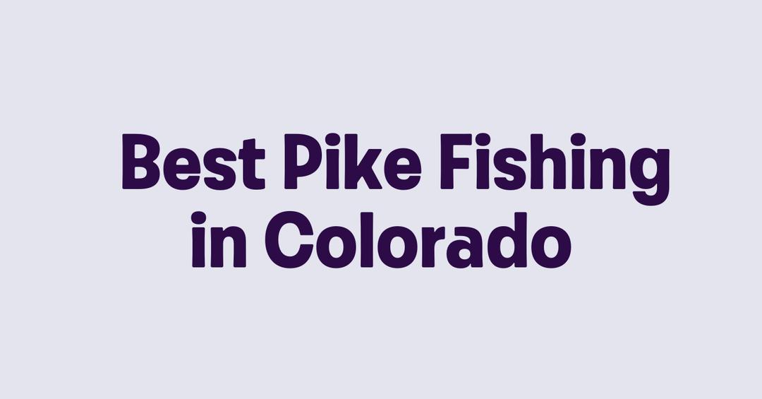Best Pike Fishing in Colorado