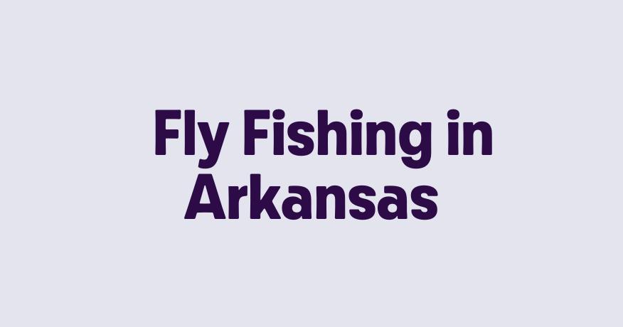 Fly Fishing in Arkansas