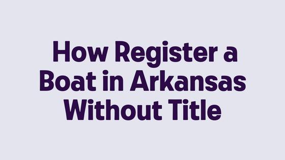 How Register a Boat in Georgia
