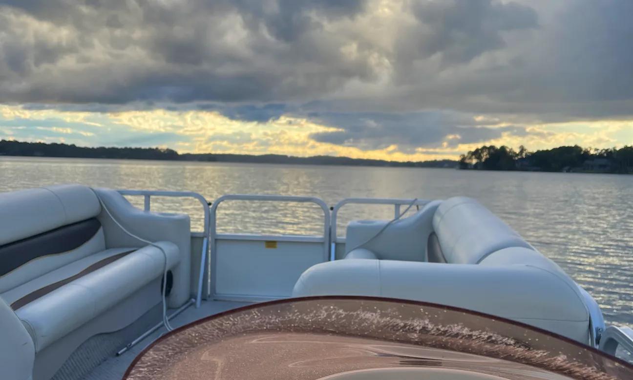 Fishing on Lake Martin, Alabama