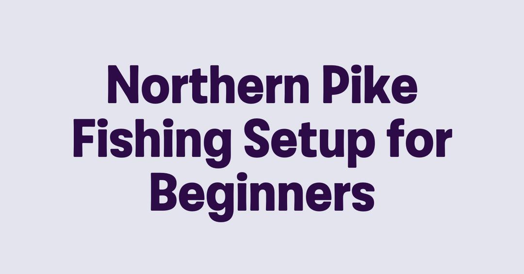 Northern Pike Fishing Setup for Beginners